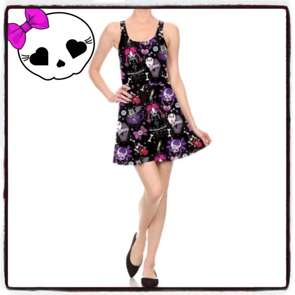 unbranded | Dresses | Ghost Party Dress New Goth Punk Rave | Poshmark